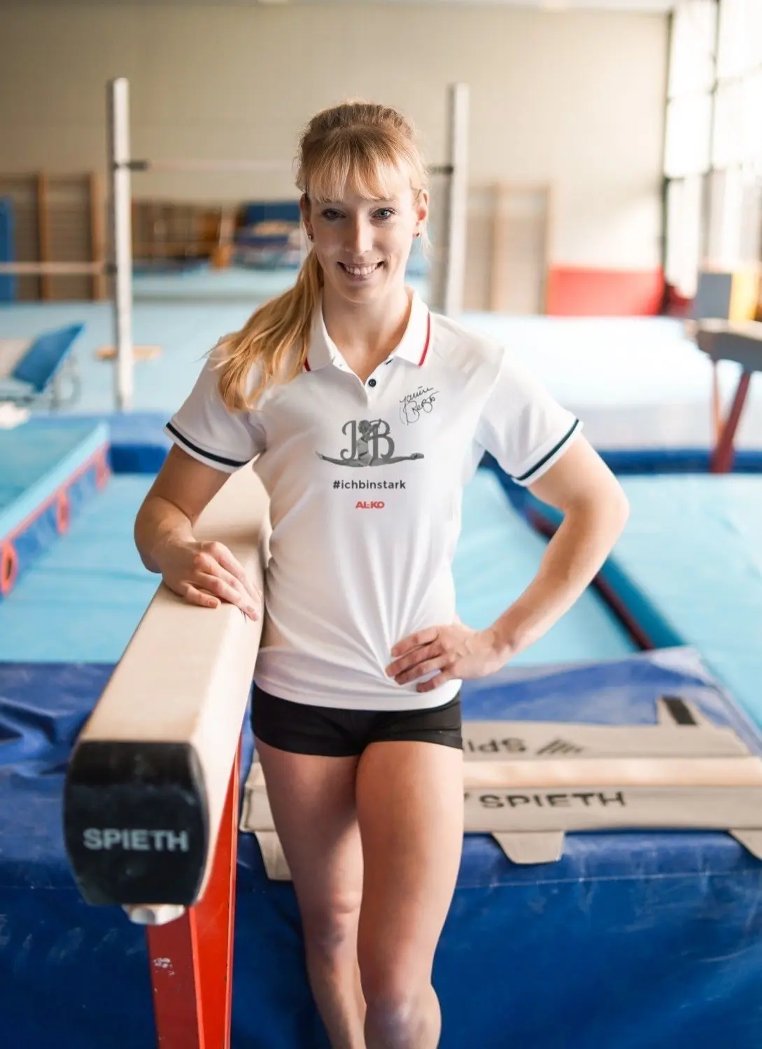 Kunstturnen: Janine Berger unterstützt Spendersuche für Franziska in ...