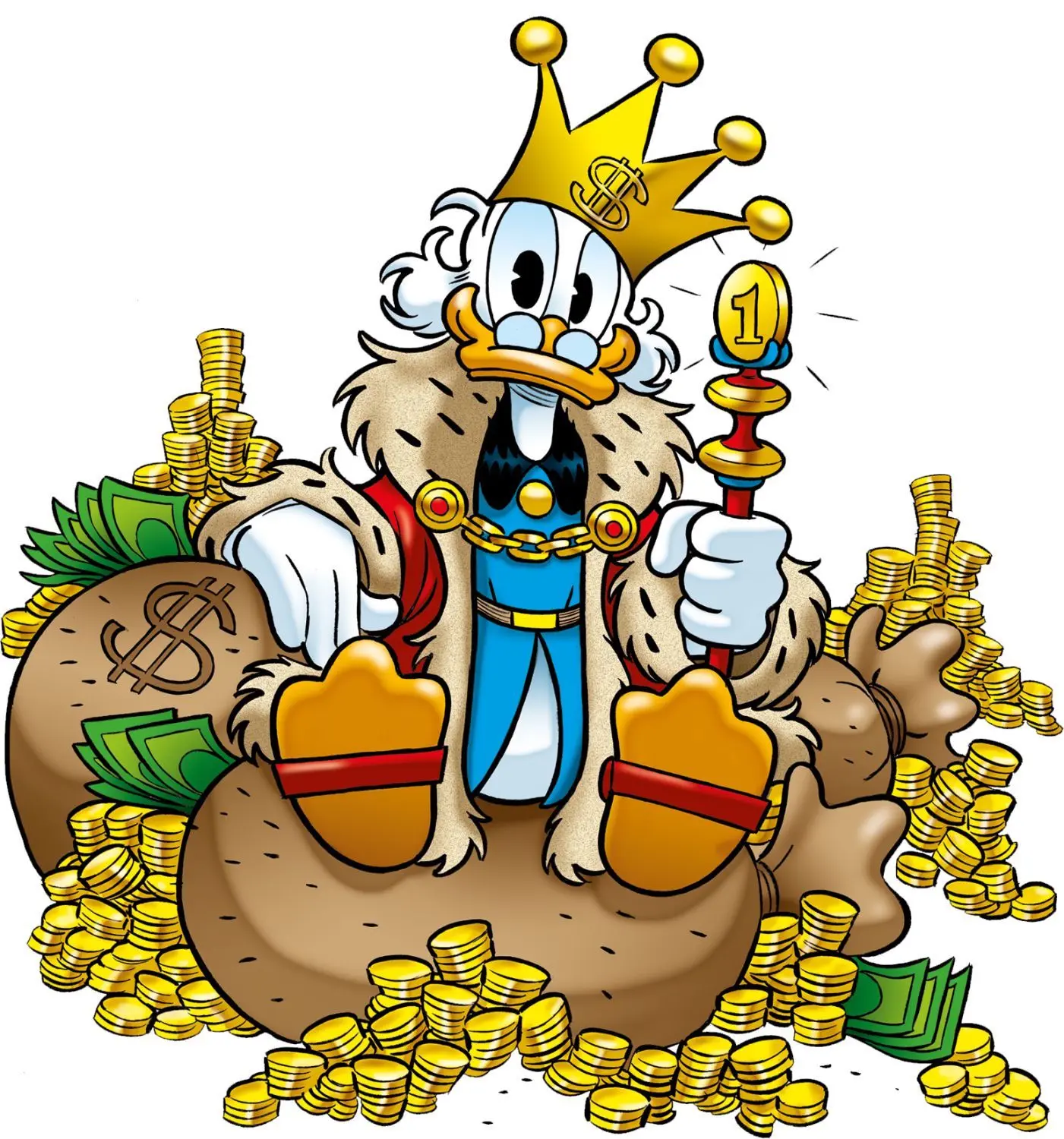 75 Jahre Dagobert Duck: Die reichste Ente der Welt feiert Geburtstag | swp.de