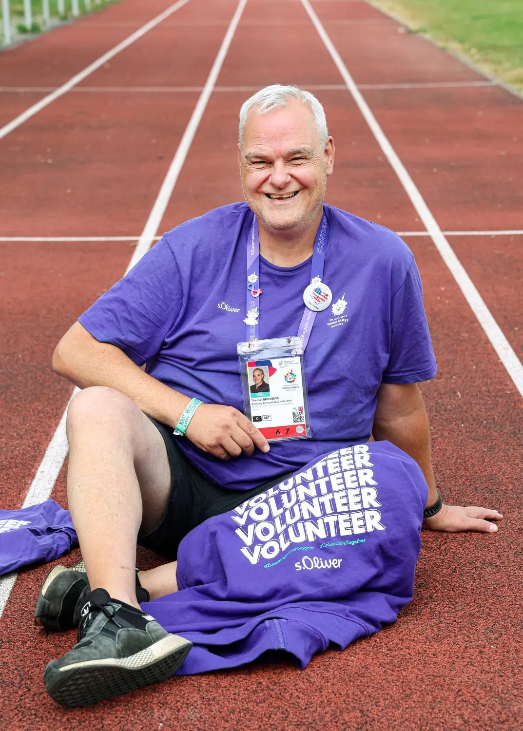 Thomas Brodbeck bei den Special Olympics: Als Volunteer in Berlin | swp.de