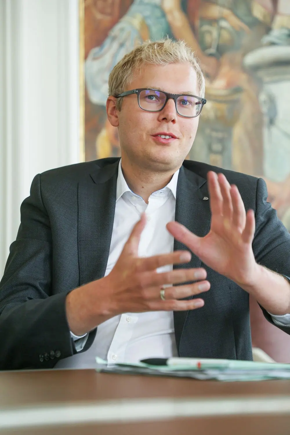 Oberbürgermeister von Schwäbisch Hall: Daniel Bullinger ist seit einem ...