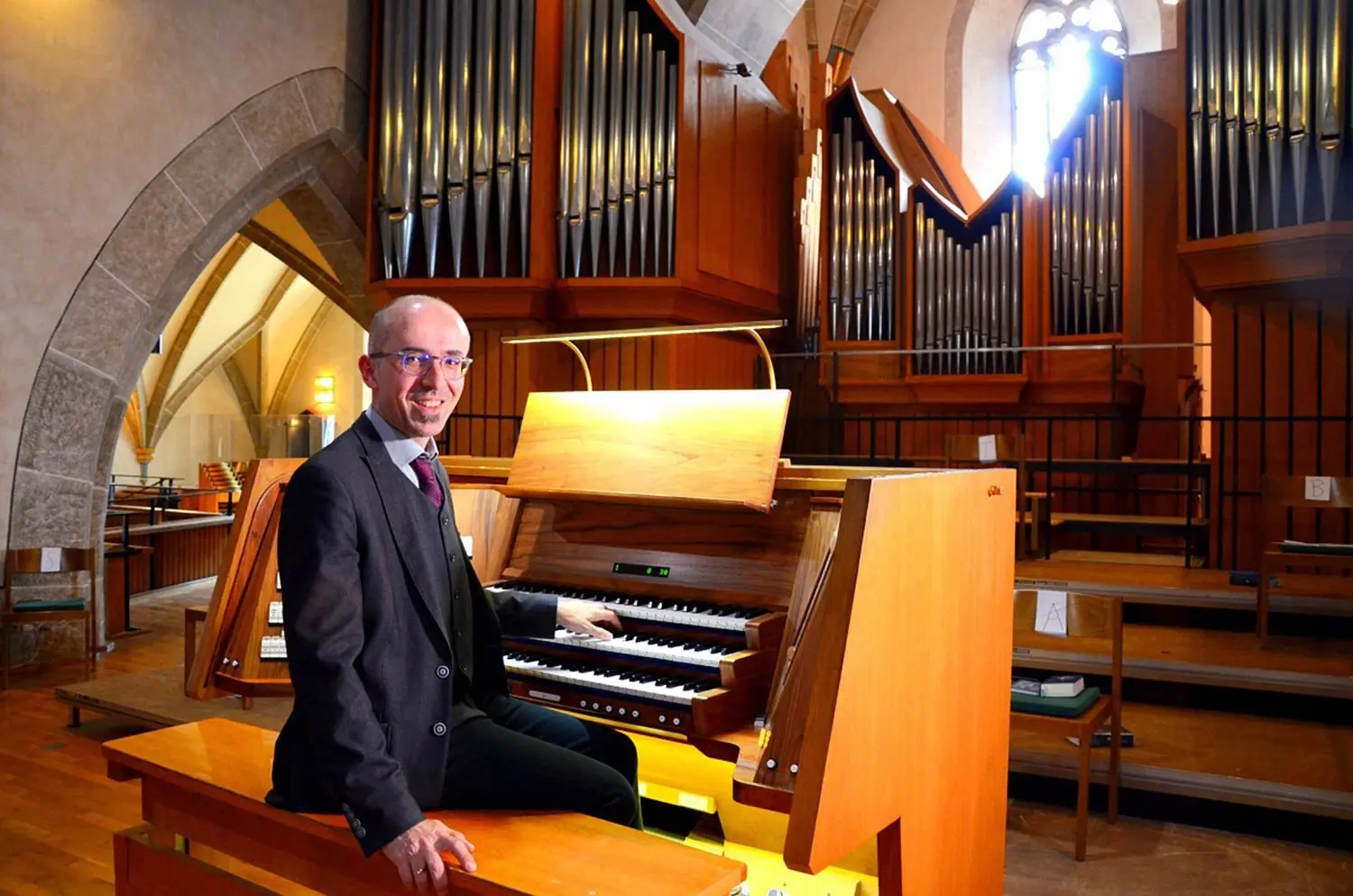 Porträt des Organisten Thomas Rapp: Berauschendes Feuer der Orgelmusik ...