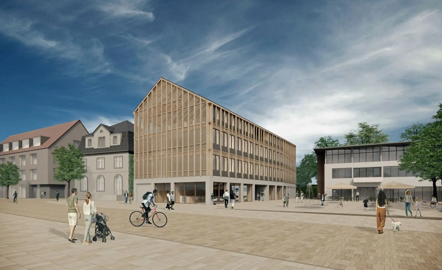 Rathaus in Erbach: „Schöner Entwurf“: Gemeinderat beschließt Bau des ...