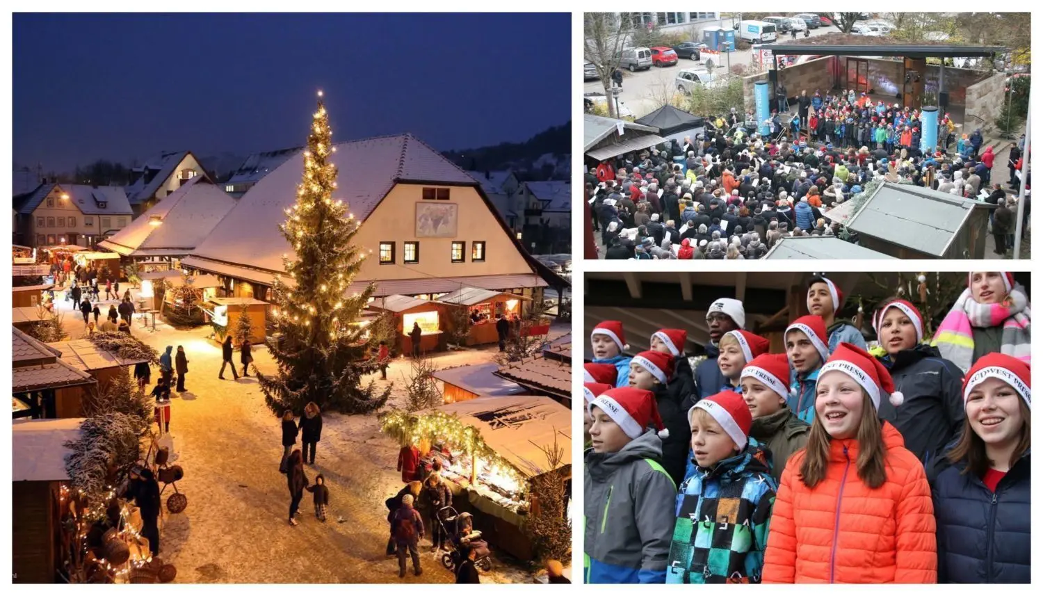 Offenes Weihnachtssingen Metzingen: Mitsingen und Teil des größten ...
