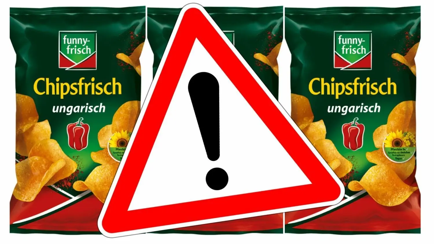 Chips Rückruf: „Funny-Frisch Chipsfrisch ungarisch“ mit diesem MHD ...