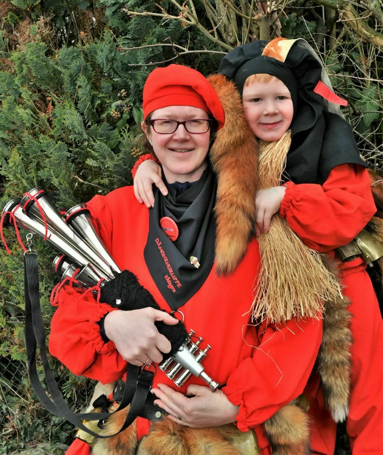 Meine Fasnet: Sandra Seifert ist mit der ganzen Familie bei den Dämonen ...