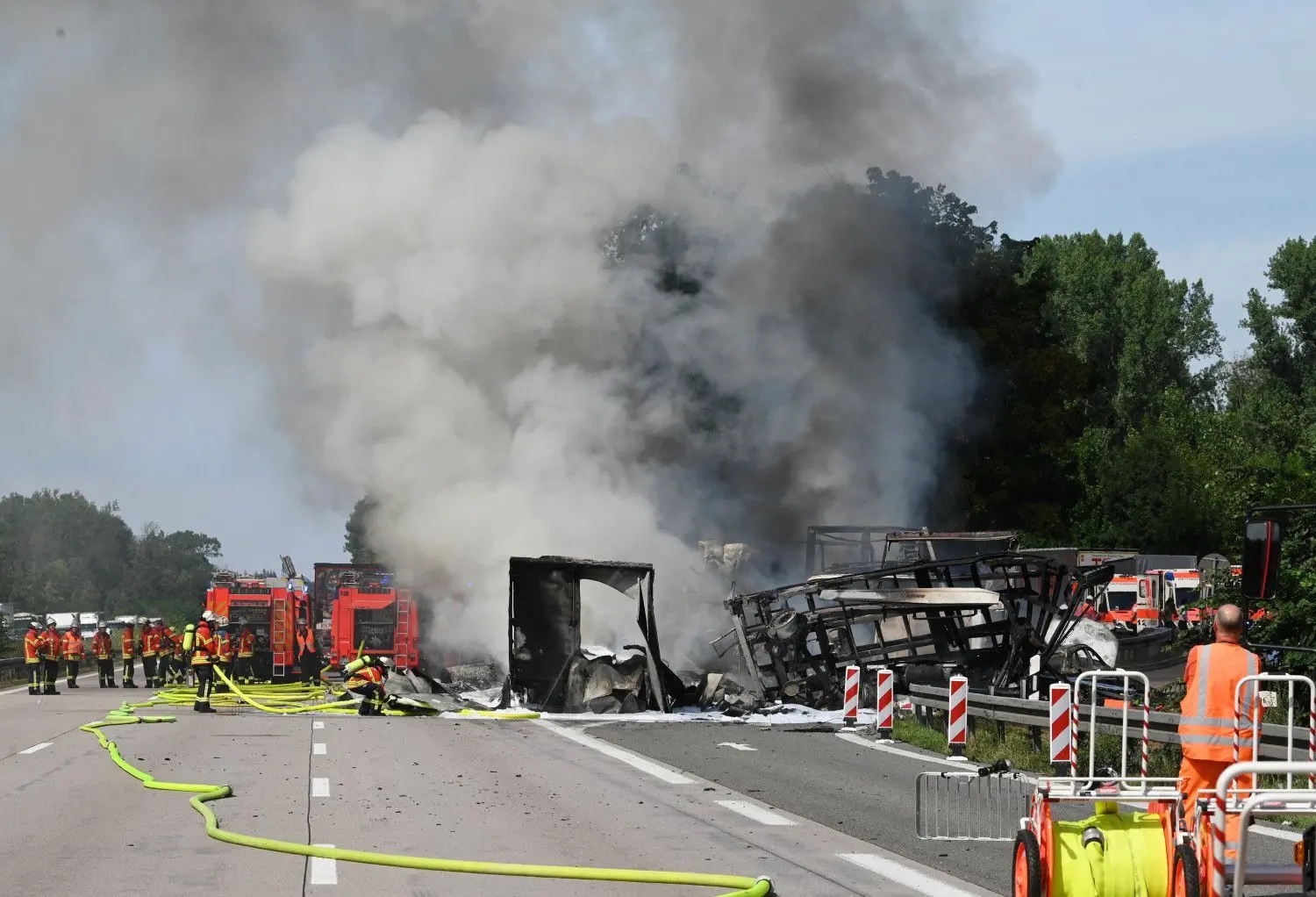 Unfall A5 Bei Karlsruhe