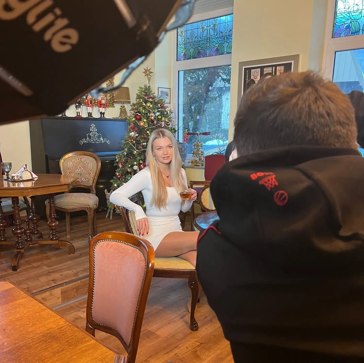 Promi-Fotoshooting in Bad Imnau: Instagram-Stars Sarah Wiese und ...