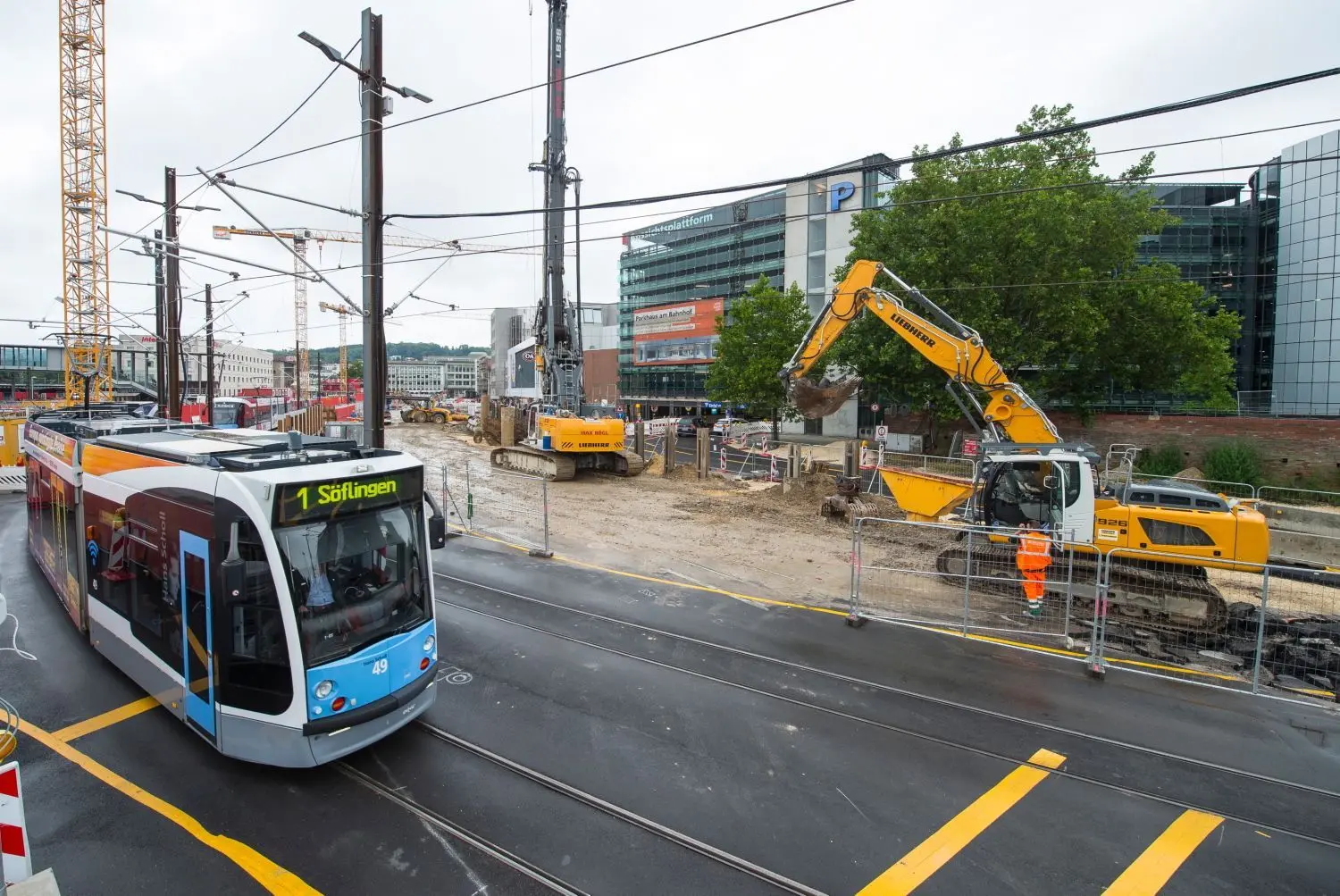 Linie 1 und Linie 2 in Ulm: Keine Straßenbahn für vier Wochen ...