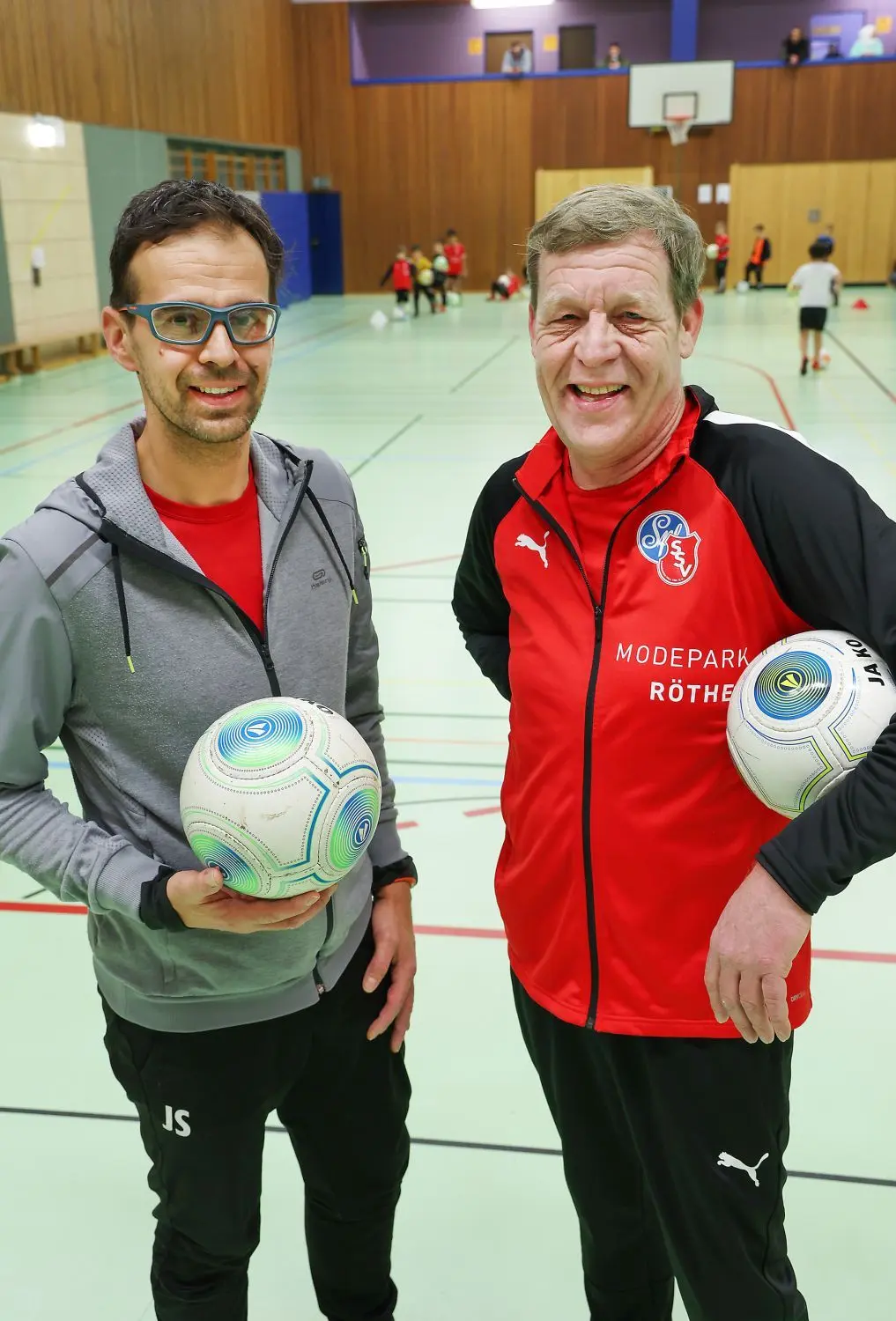 HT-Cup in Schwäbisch Hall: Jugendtrainer Jan Schmidt und Volker Seyboth ...