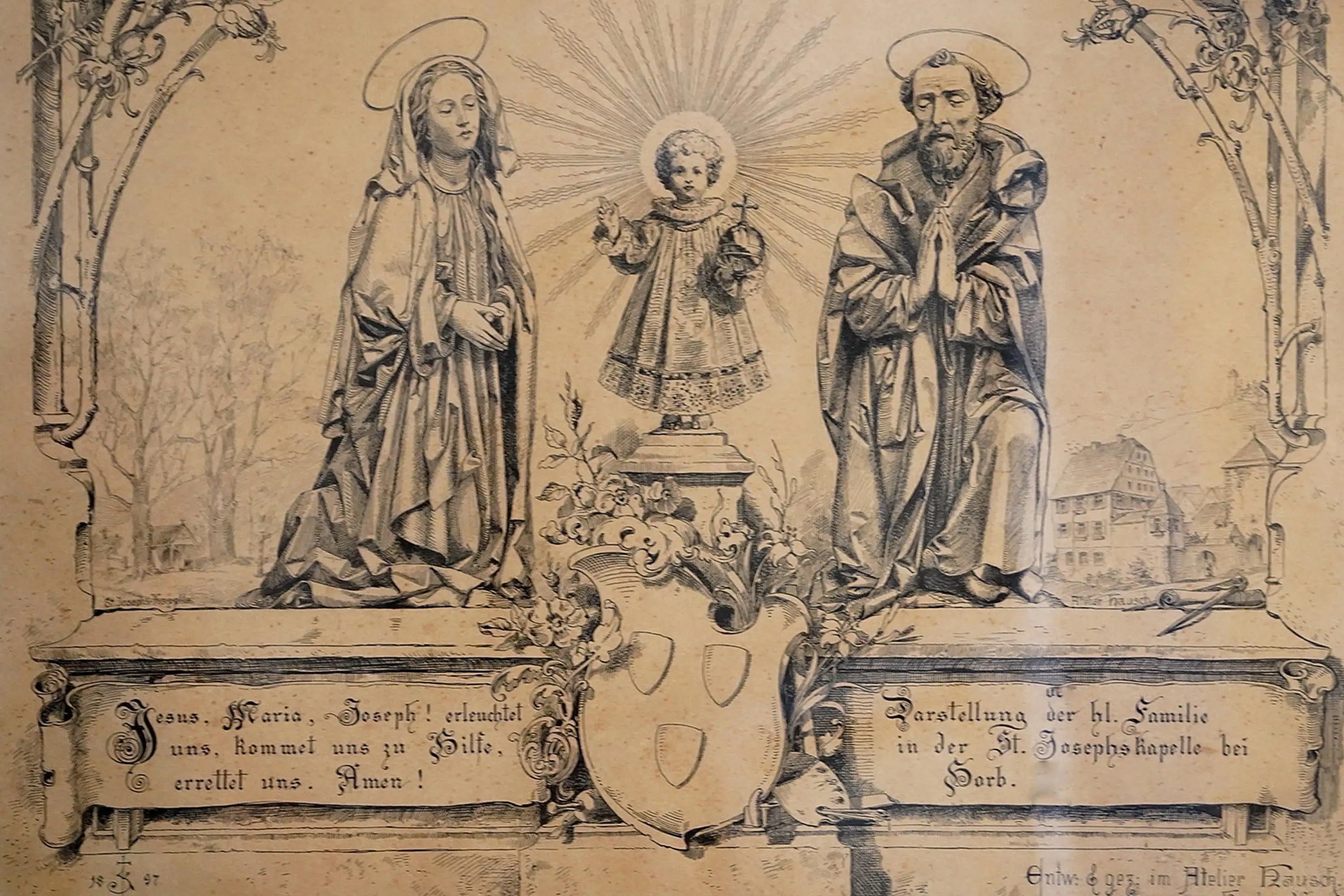 Horb: Wilhelm Klink Ausstellung (2): Horbs Denkmalsucher und Madonna ...