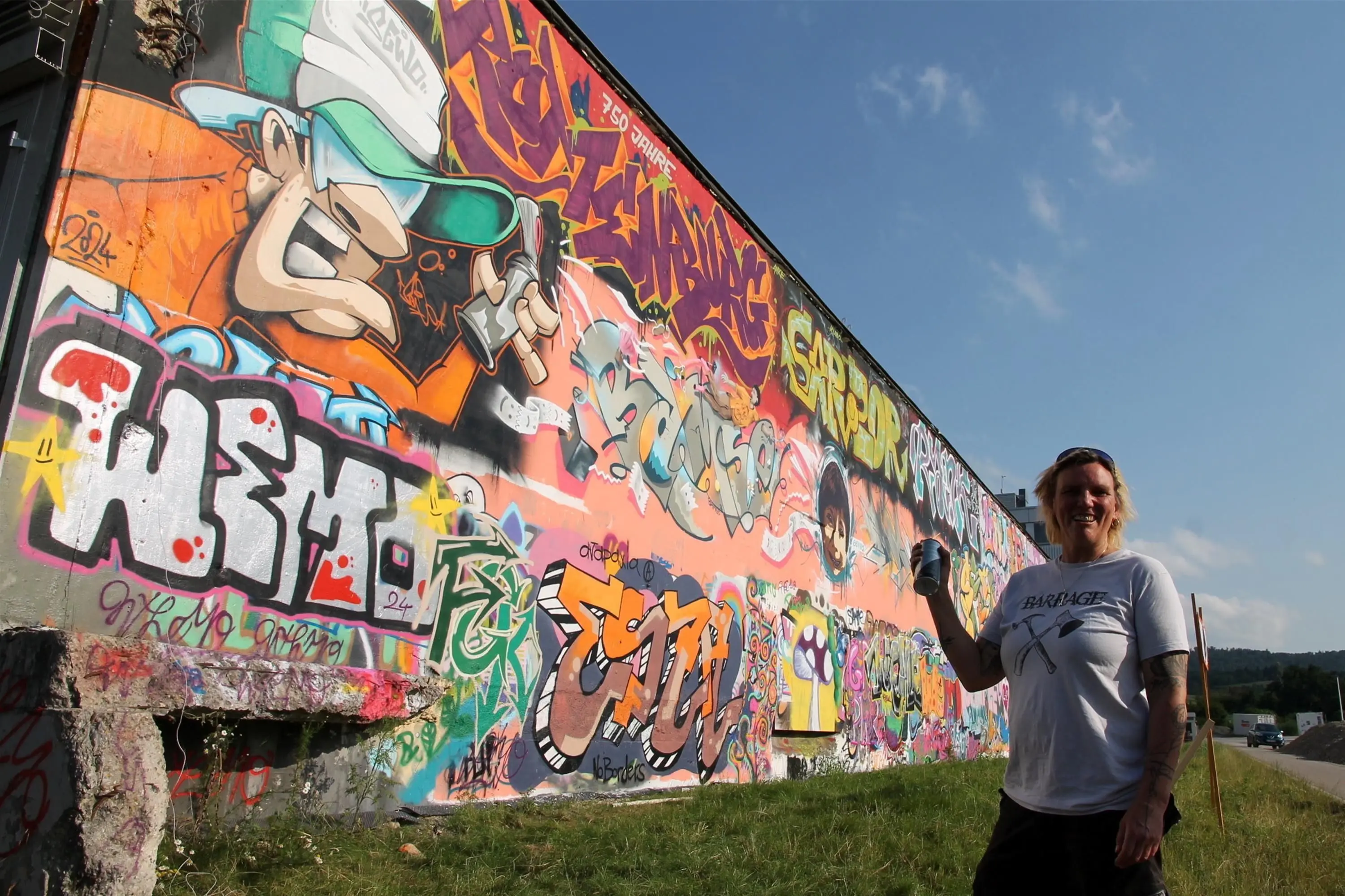 Streetart: Rottenburg gibt riesige Wand für Graffiti frei | swp.de