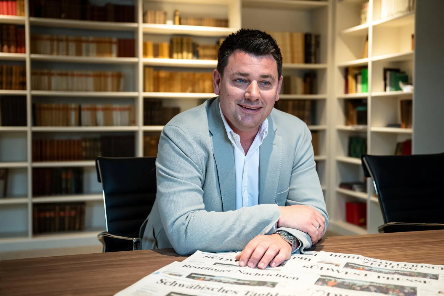 Tübingen: TAGBLATT-Geschäftsführer Tim Hager: „Den Job muss man mit ...