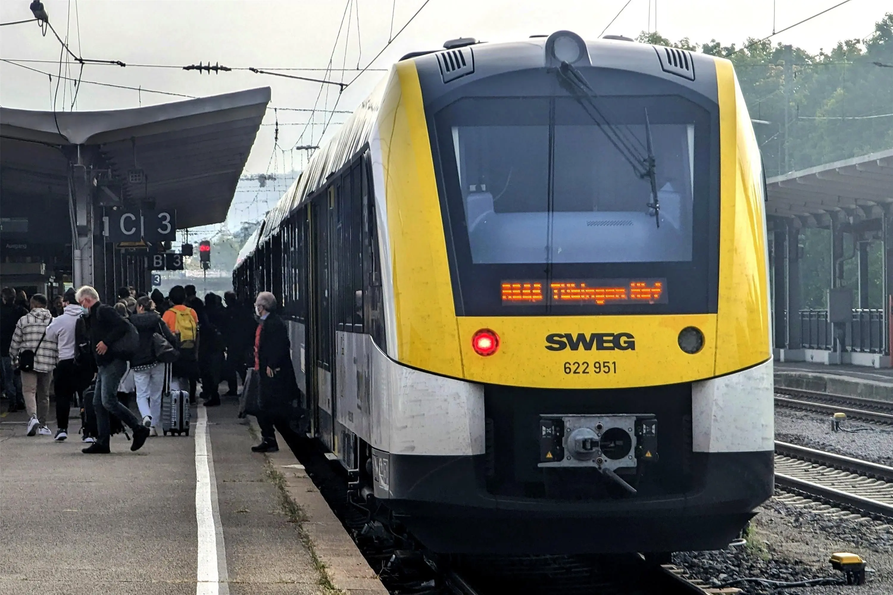 Bahn: Streit zwischen Gewerkschaft und SWEG - droht Streik zwischen den ...